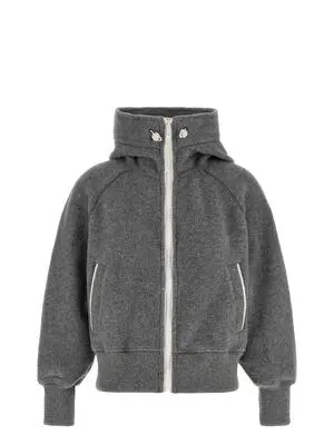 Canada Goose Chilliwack Fleece Bomber Jacket - Gray