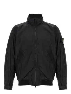 Stone Island STONE ISLAND 4100111 Lightweight Nylon Reps Jacket Black