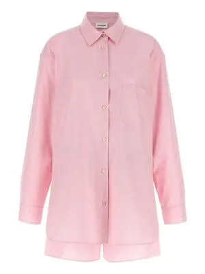Andamane The Attico Georgiana Set In Cotton - Pink