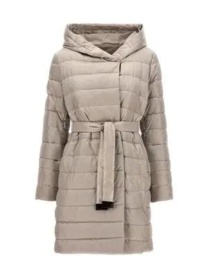 Max Mara Reversible Quilted Down Jacket - White