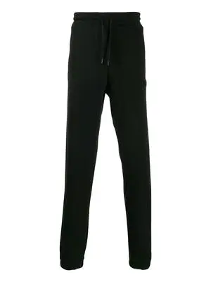 COUNTY OF MILAN Logo Patch Track Pants - Black
