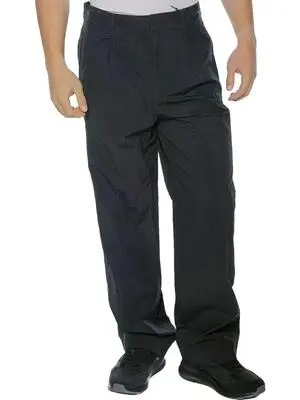 Armani Exchange Tailored Pleated Trousers - Blue