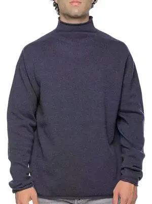 DRYKORN Nalon Roll-neck Sweatshirt - Blue
