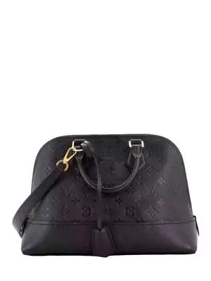 LOUIS VUITTON Monogram Empreinte Neo Alma Pm Bag - Black