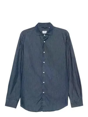 Aspesi Spread-collar Shirt - Blue