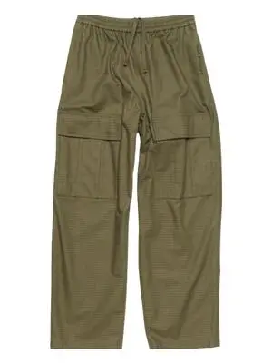 ACNE STUDIOS Acne Studios Logo Embroidered Straight Leg Trousers