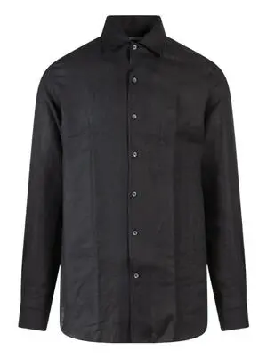 Loro Piana André Buttoned Shirt - Blue