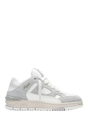 Axel Arigato Patchwork Perforated Lace-up Sneakers - White