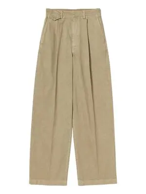 Auralee Belt-loops Trousers - Beige