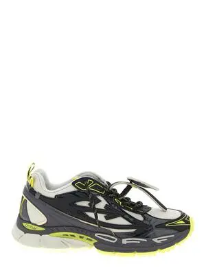 Off-White Be Right Back" Lace-up Sneakers - Black