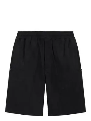 DIESEL® Logo Detail Track Shorts - Black