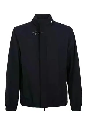 FAY Travel Hook-detail Jacket - Blue