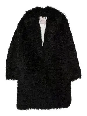 Lanificio Becagli Long-sleeve Coat - Black