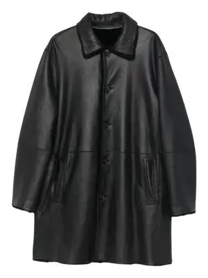 DESA 1972 Desa 1972 Long-Sleeve Leather Coat