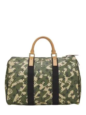 LOUIS VUITTON Takashi Murakami Monogramouflage Speedy 35 - Green