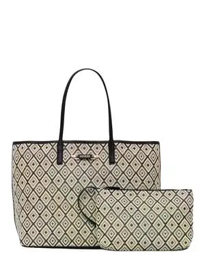 GUESS GUESS USA Sophia Geometric Tote Bag