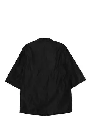 Aspesi Short-sleeve Coat - Black