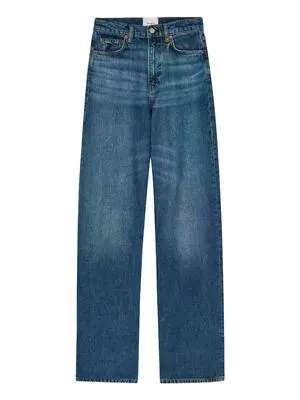 REFORMATION Cary Wide-leg Jeans - Blue