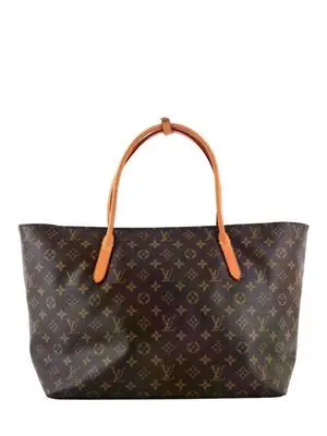 LOUIS VUITTON Raspail Monogram Canvas Mm Tote Bag - Brown