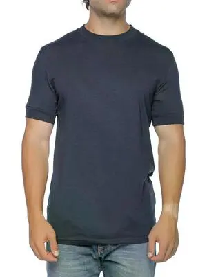 DRYKORN Anton Ribbed-trim T-shirt - Blue