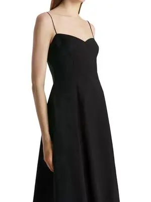 Khaite Isabella Dress Cotton - Black