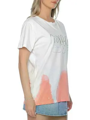 ONETEASPOON Logo Print T-shirt - White