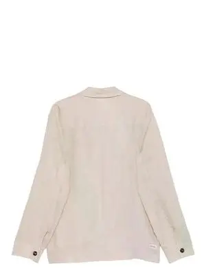 OFFICINA36 Button-up Pocket-detail Jacket - Neutrals