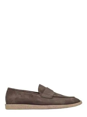BARRETT Suede Slip-on Loafers - Brown