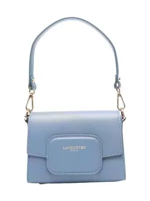 LANCASTER Mini Logo-print Leather Tote Bag - Blue