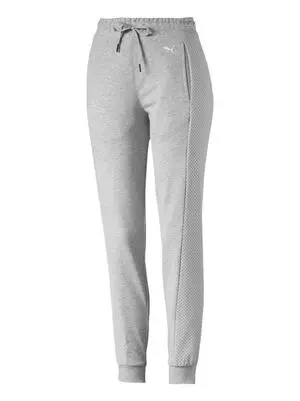 PUMA Chase Mesh-panel Track Pants - Grey