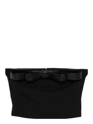 TOM FORD Tom Ford Wool-Twill Bow Top