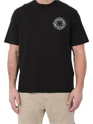 Stone Island Crew Neck T-shirt - Black
