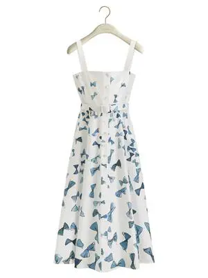 Dior Riviera Mid-length Belted Dress - No