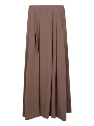 SEVENTY Seventy Pleated Midi Skirt