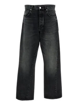 SUNFLOWER Wide Leg Jeans - Black