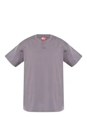 DIESEL® T-norm-int Logo T-shirt - Gray