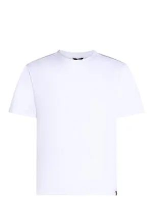 K-WAY Logo-tape T-shirt - White