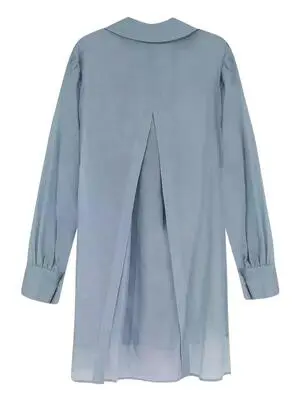 SEMICOUTURE Rachelle Oversized-fit Shirt - Blue