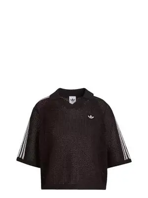 Adidas Polo Shirt - Black/white