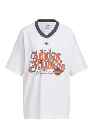 Adidas Loose Fit T-shirt Asia Sizing - White