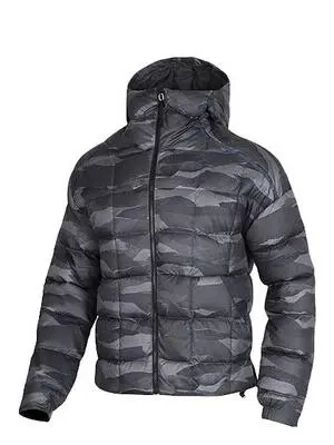 Adidas Camouflage Outdoor Down Jacket - Black