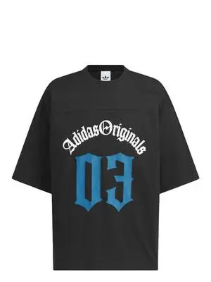 Adidas Oversized Fit T-shirt Asia Sizing - Black