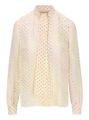 Valentino Garavani Printed Blouse - Neutrals