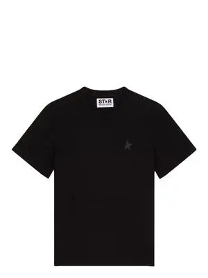GOLDEN GOOSE Short Sleeve T-shirt - Black