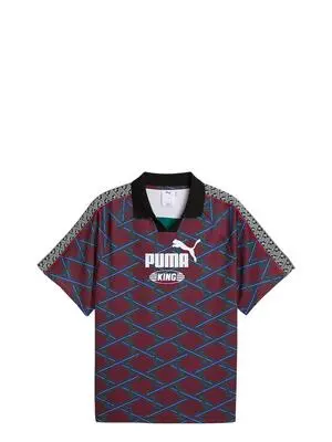 PUMA King Jersey - Ruby Shimmer/aop
