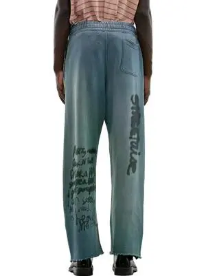 PALY Streetwise Airbrush Track Pants - Blue