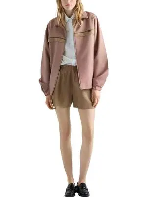 Prada Light Mohair Shorts - Brown