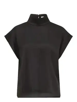 DRYKORN Drykorn Alaria 1 High-Neck Cap-Sleeve Blouse
