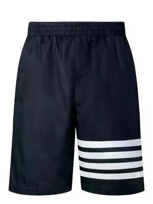 Thom Browne Ripstop 4-bar Track Shorts - Blue