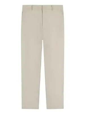Armani Exchange Straight-leg Trousers - Neutrals